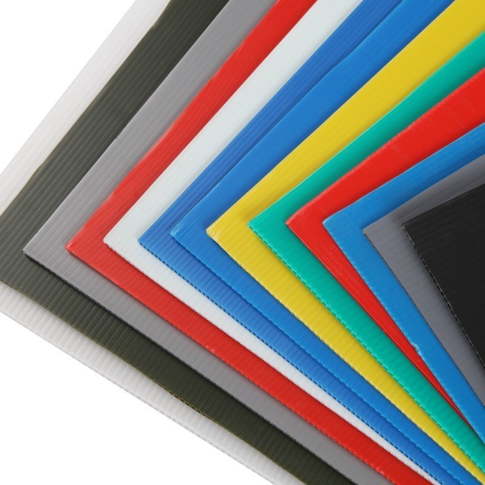 Plastic Corrugate PP Hollow Board Polypropylene Hollow Sheet 2mm-12mm ...