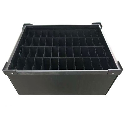 Anti Static 3mm 4mm Corrugated Plastic Packing Box For Electronic ...