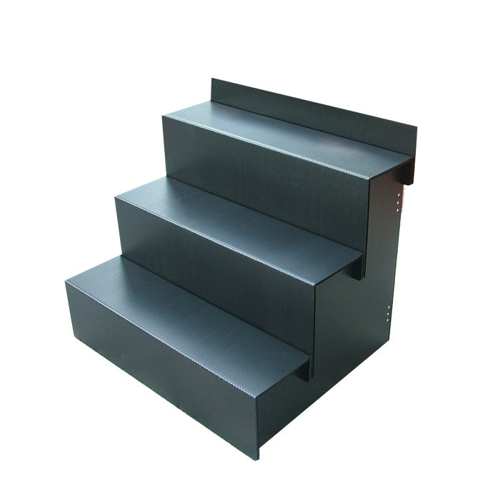 Plastic Corrugated Floral Display Stand Corflute Outdoor Flower Display ...