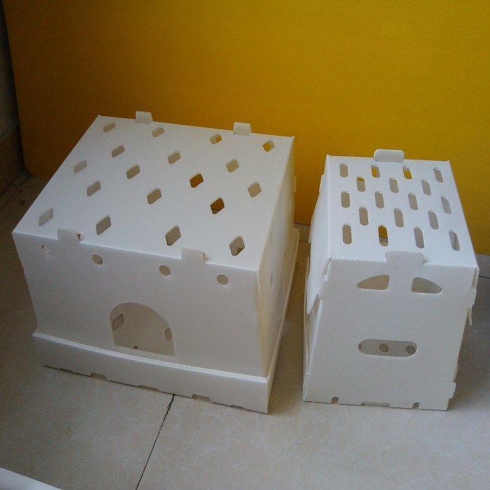 Turnover PP Corrugated Plastic Box Hollow Corflute Storage Boxes