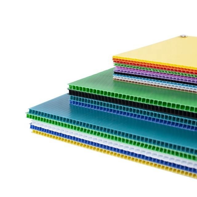 4mm White Corflute Sheets 4x8 Coroplast Sign Blanks For Advertising