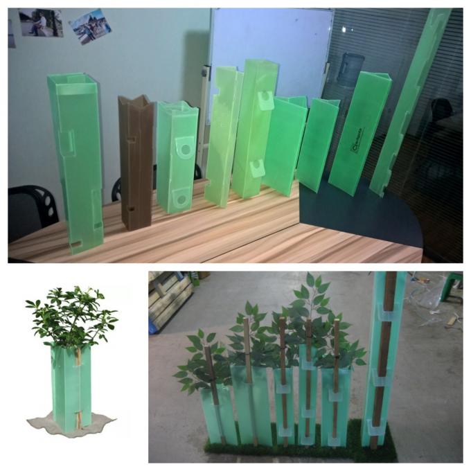 Triangle Corflute Tree Guards Bunnings 5mm Coroplast Plastic Tree ...