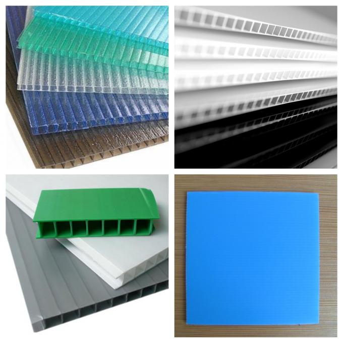 4mm Twin Wall Polypropylene Sheet Double Wall Corrugated Plastic Sheets