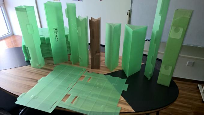 High PP Corflute Tree Guards Triangle Sustainable Tree Guards