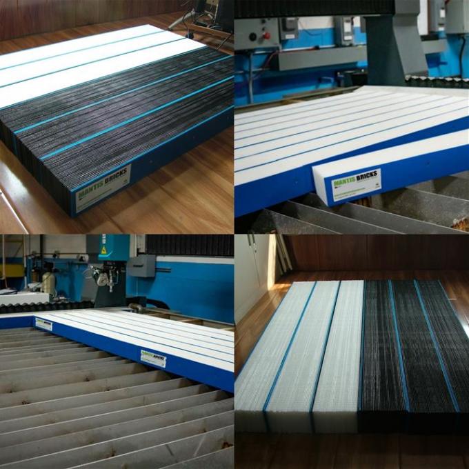 Recyclable Durable Waterjet Cutting Bricks For Waterjet Cutting Process