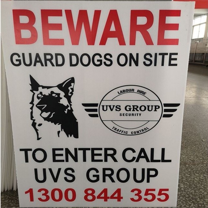 Custom Cut Corflute 18x24 Coroplast Blanks Corrugated Political Signs