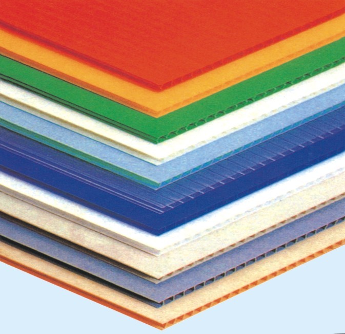 Polypropylene White Correx Sheets 4mm 2mm Corrugated Plastic Sheets
