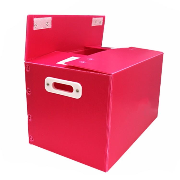 Plastic Corrugated Foldable Boxes Custom Coroplast Boxes Turnover Box