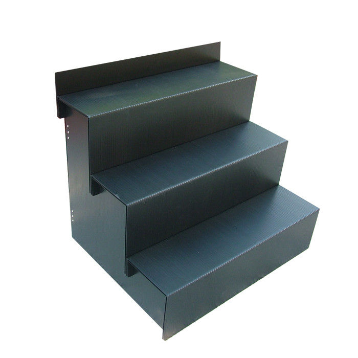 Corrugated PP Floral Display Stand Foldable Lightweight Waterproof